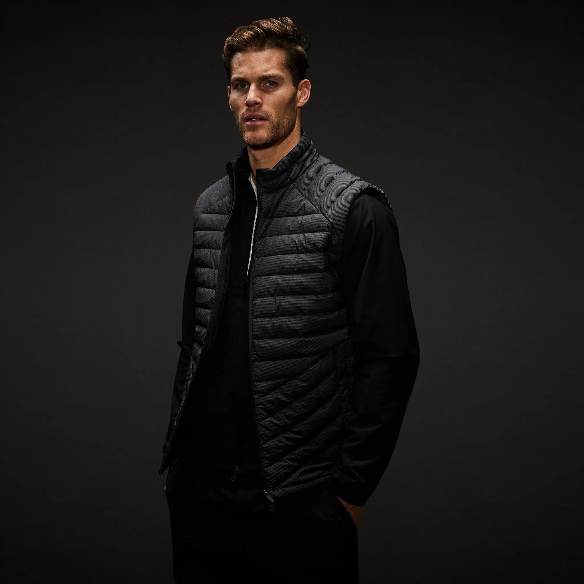 Ultralight Puffer Vest with Dyneema®. Black edition – Vollebak